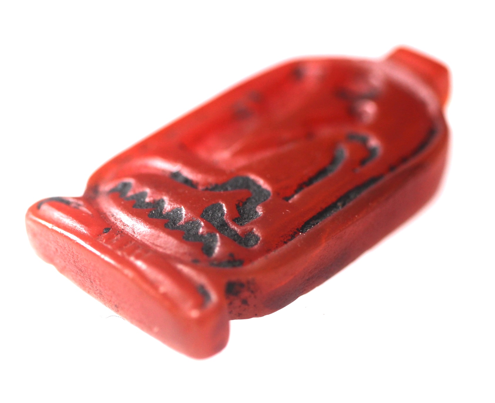 Acropolo. ANCIENT EGYPT. CARNELIAN STONE CARTOUCHE AMULET / PENDANT ...