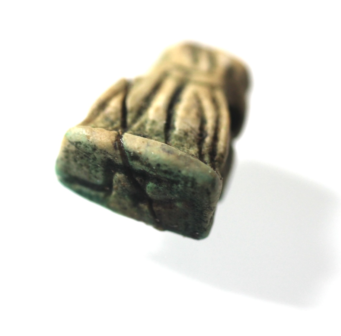 ANCIENT EGYPT. STONE PATAIKOS AMULET. 600 - 300 B.C