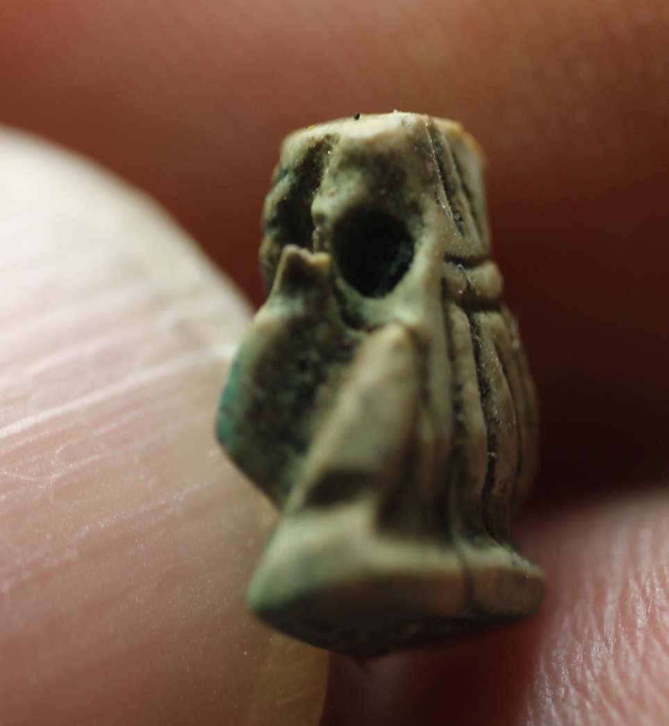 Acropolo. ANCIENT EGYPT. STONE PATAIKOS AMULET. 600 - 300 B.C
