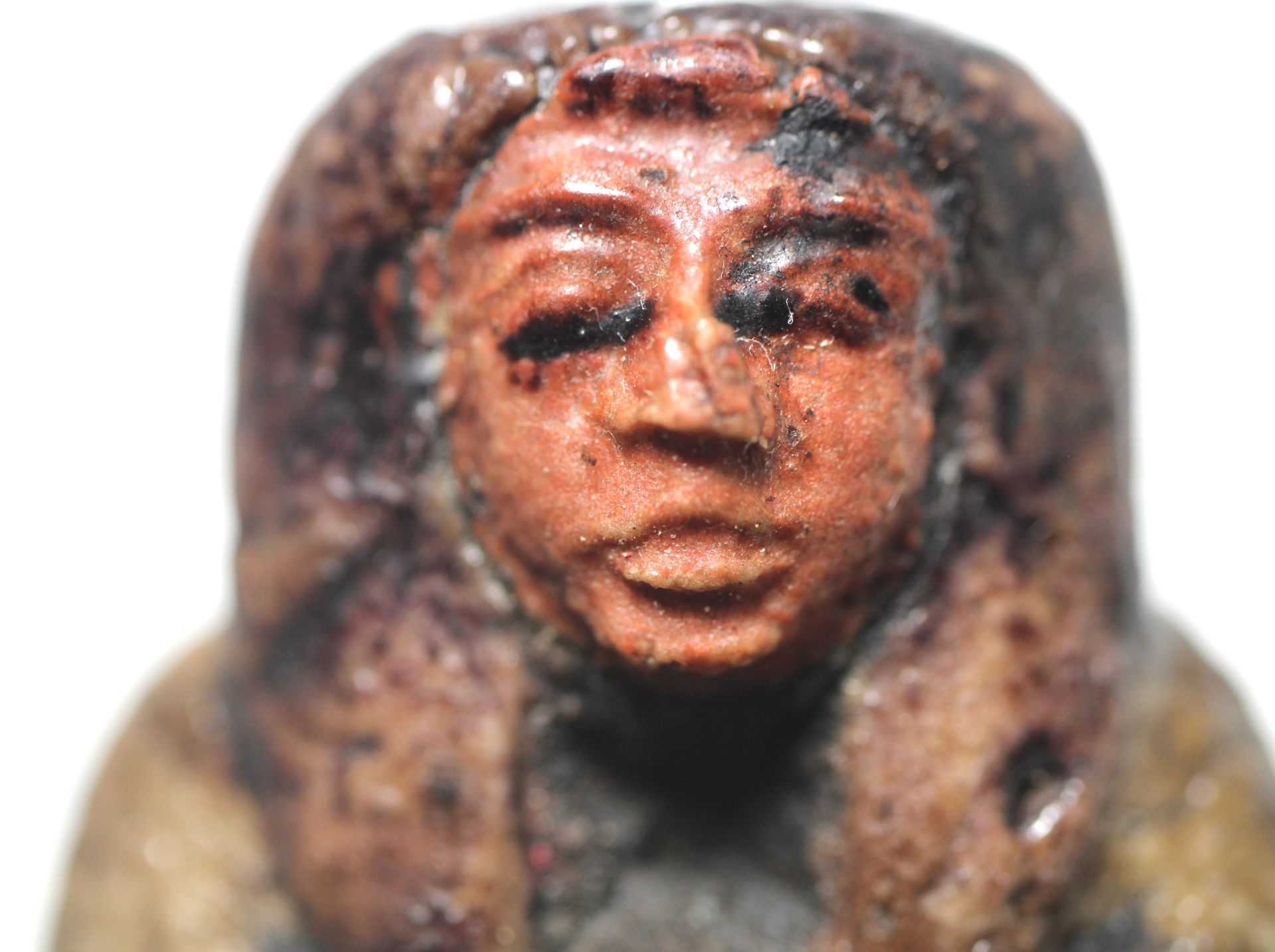 Acropolo. ANCIENT EGYPT. FAIENCE USHABTI AMULET. RAMESSID ERA. 20TH ...
