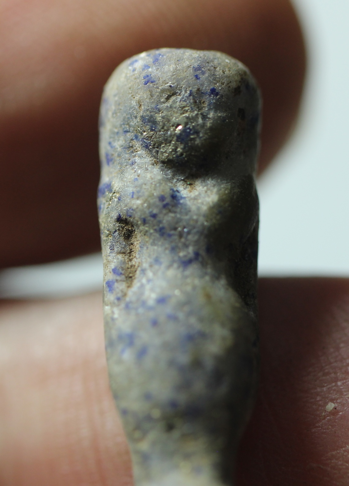 ANCIENT EGYPT. NEW KINGDOM LAPIS LAZULI AMULET. 1250 B.C