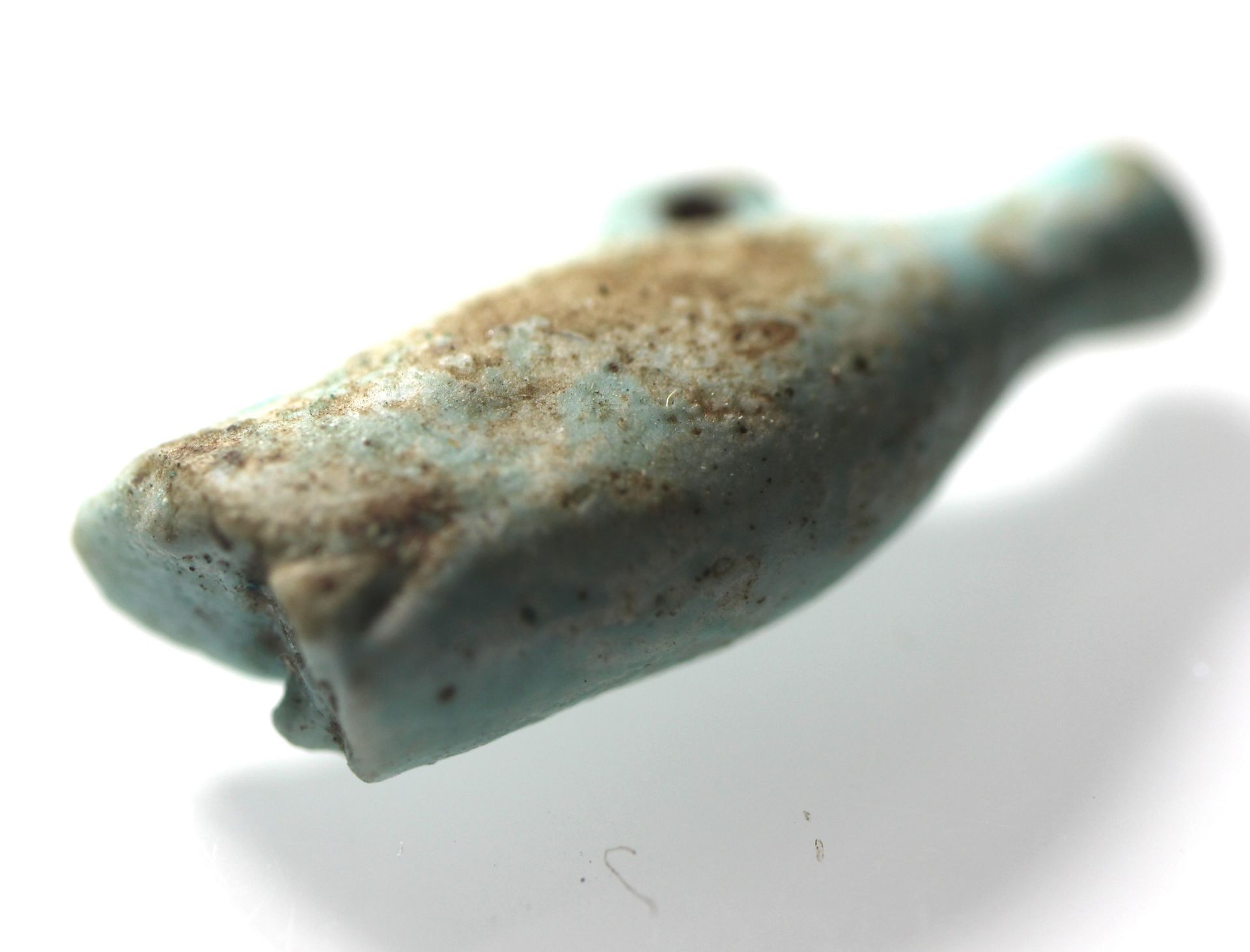 Acropolo. ANCIENT EGYPT, NICE FAIENCE CROWN OF UPPER EGYPT AMULET . 600 ...