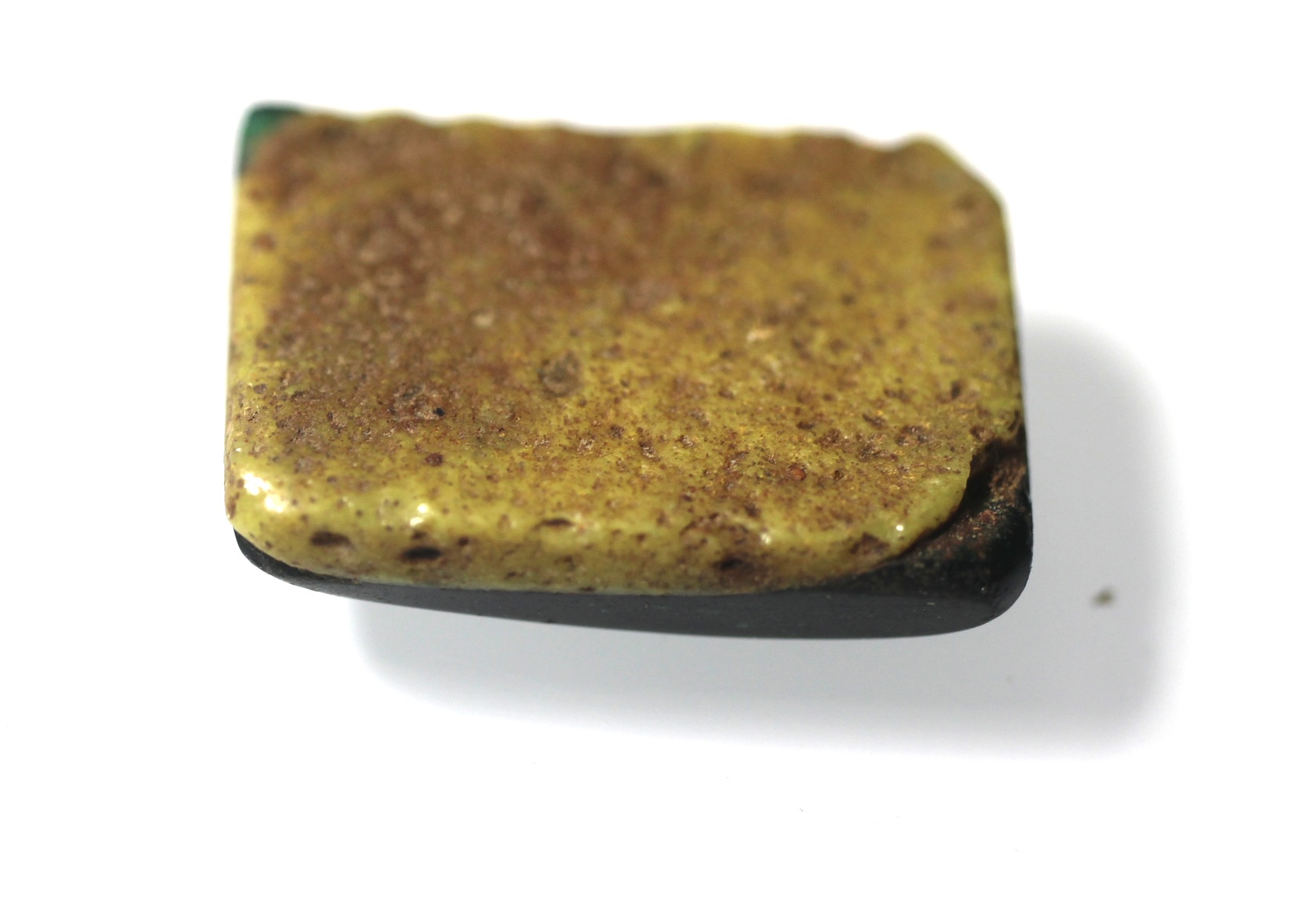 ANCIENT EGYPT. ROMAN GLASS INLAY. 200 - 400 A.D