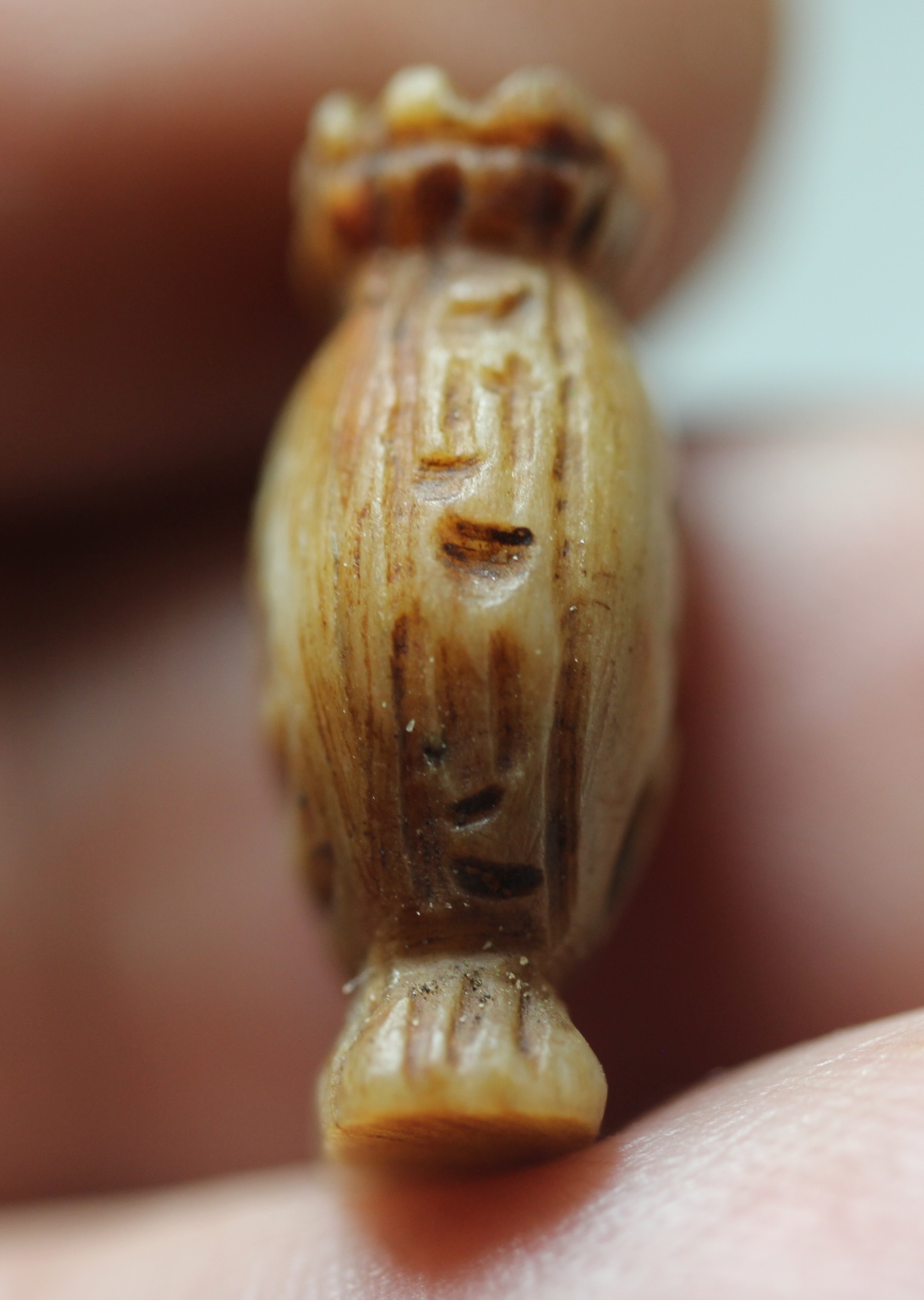 ANCIENT EGYPT. IVORY AMULET. TIME OF KING TUTANKHAMUN. 1340 B.C ...