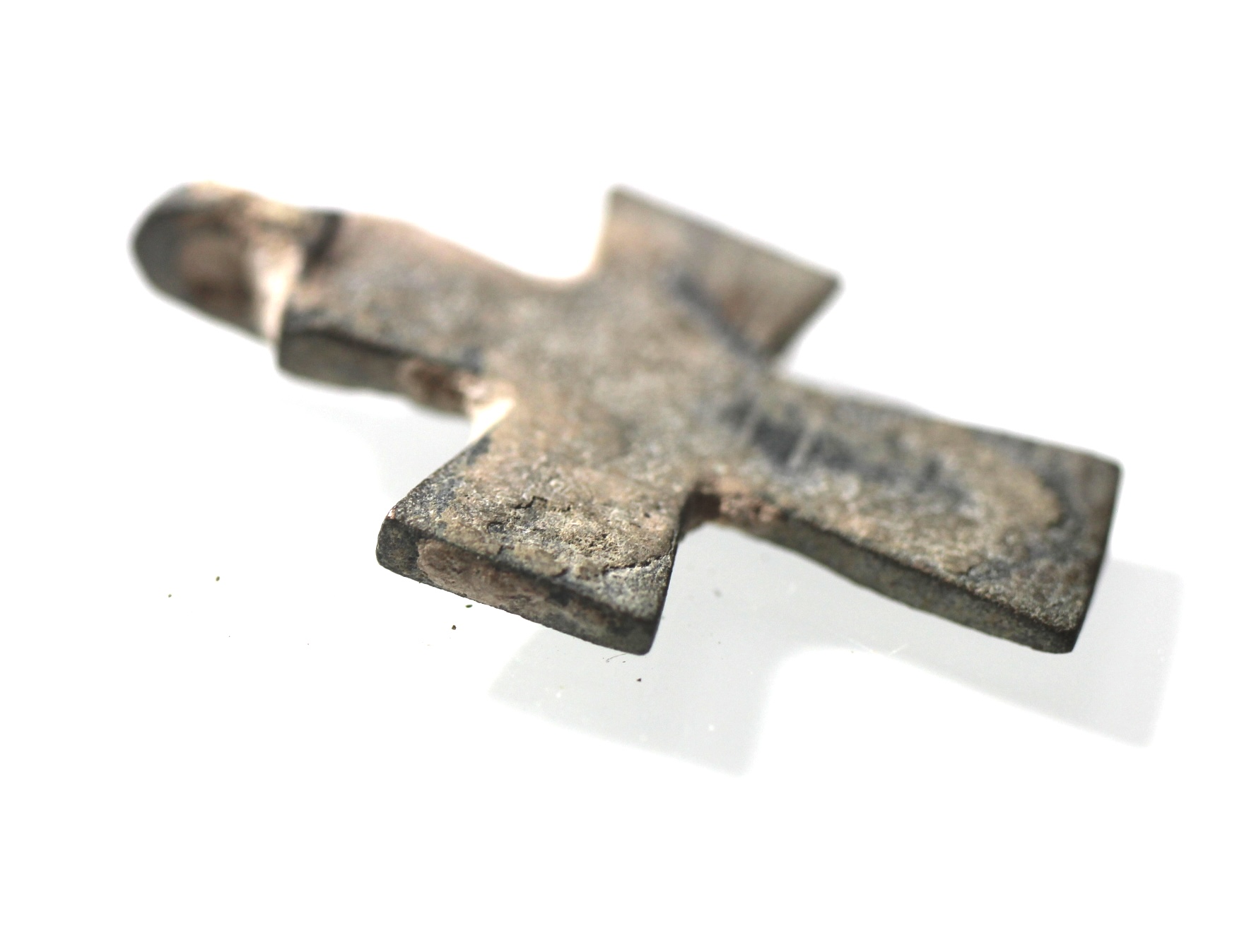 Acropolo. ANCIENT BYZANTINE. BRONZE CROSS. 1000 A.D