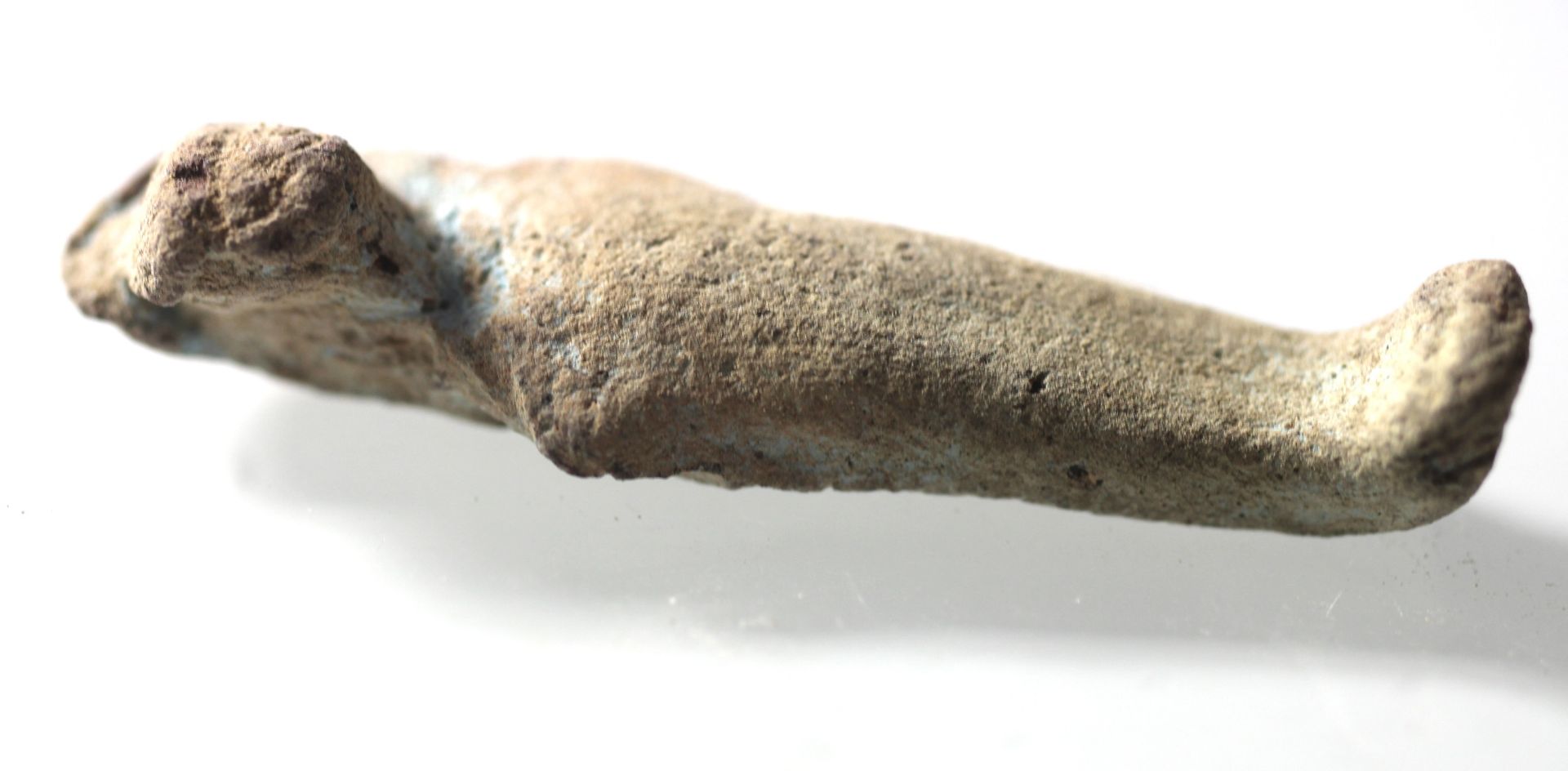 ANCIENT EGYPT. THIRD INTERMEDIATE PERIOD TERRACOTTA USHABTI. 1075 - 600 B.C