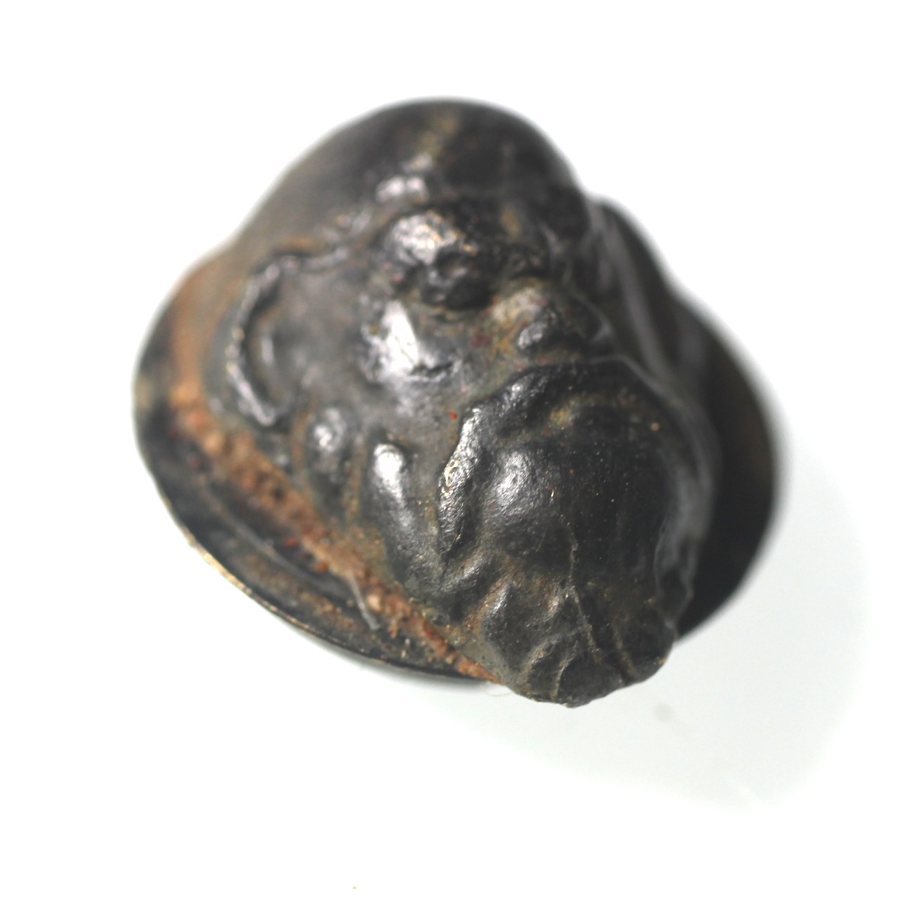 ANCIENT EGYPT. BRONZE BUTTON. ROMAN PERIOD. 100 - 200 A.D