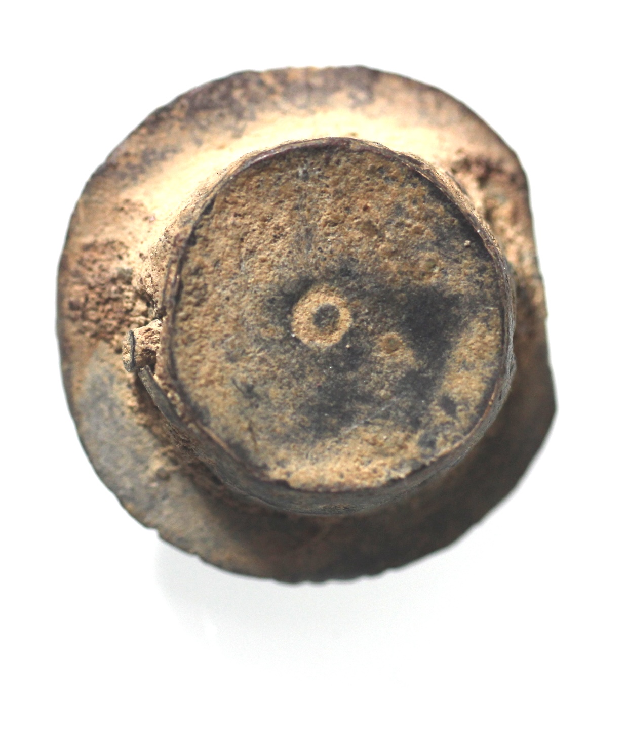 ANCIENT EGYPT. BRONZE BUTTON. ROMAN PERIOD. 100 - 200 A.D. EROS