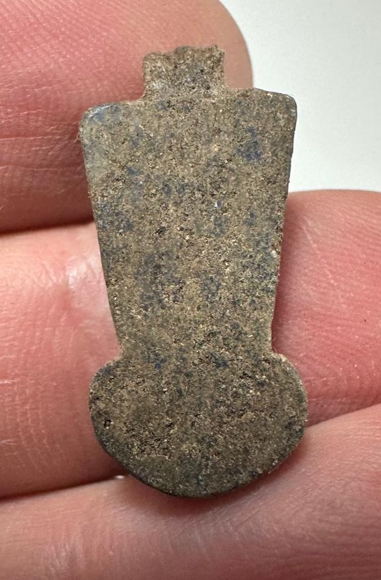 ANCIENT EGYPT. NEW KINGDOM STONE MENAT AMULET. 1250 B.C
