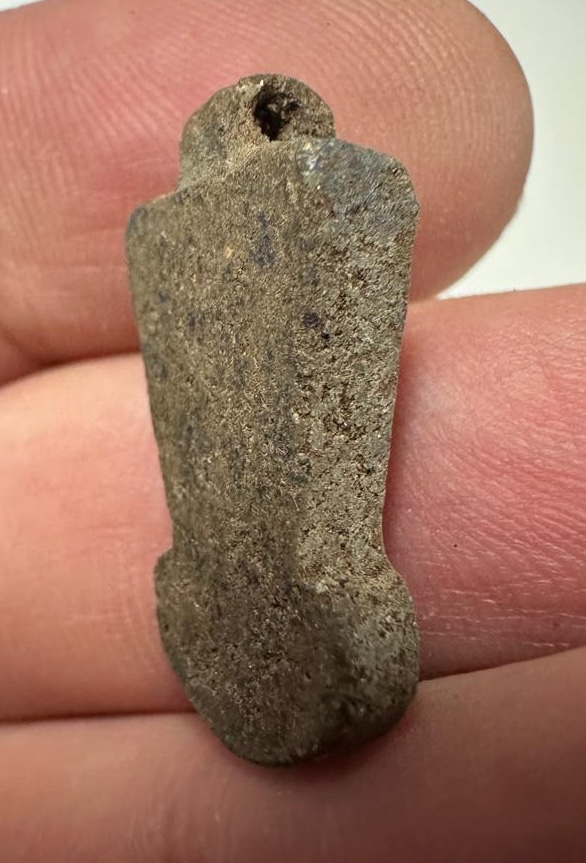 ANCIENT EGYPT. NEW KINGDOM STONE MENAT AMULET. 1250 B.C